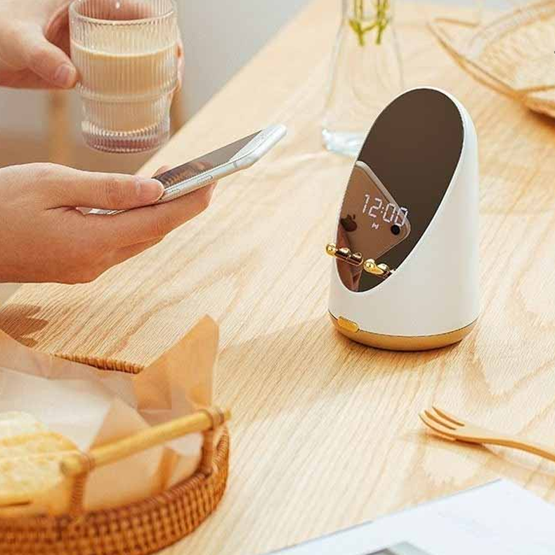 KAWOO Black Technology wireless charging induction speaker can play wi ...